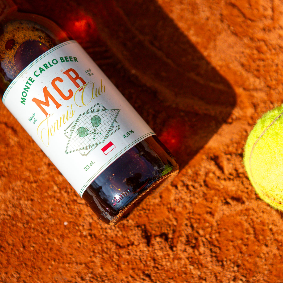 MCB Blonde – Tennis Club Limited Edition Beer – Monte Carlo Beer